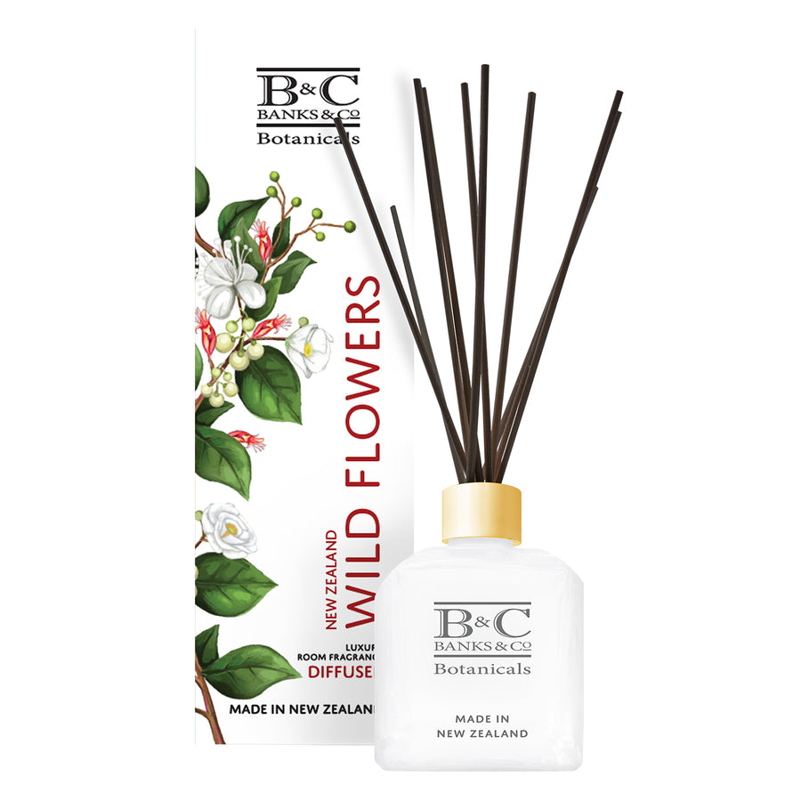 NZ Wild Flowers Room Diffuser 150ml – NZ Artisan Ltd - GST: 142 572 877
